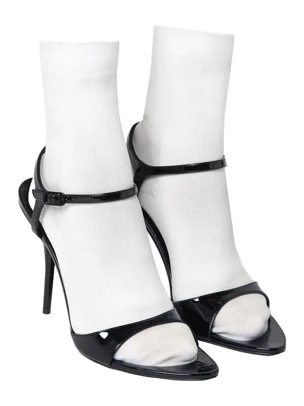 Balenciaga Avenue Sock Sandal - Black