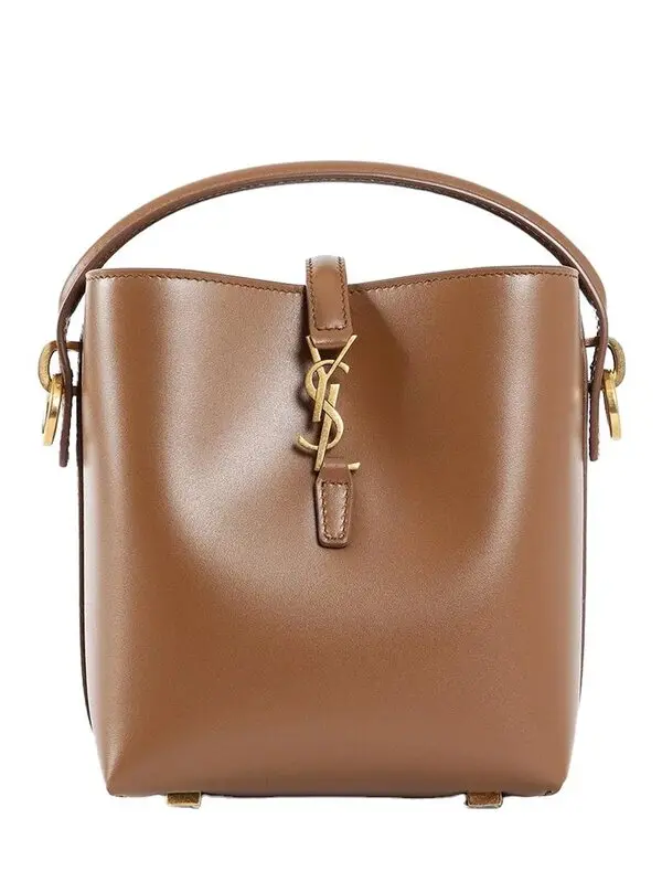 Saint Laurent Le 37 Mini Bucket Bag - Brown