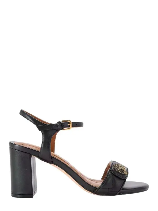 Kurt Geiger 75mm Kensington Langley Sandals - Black