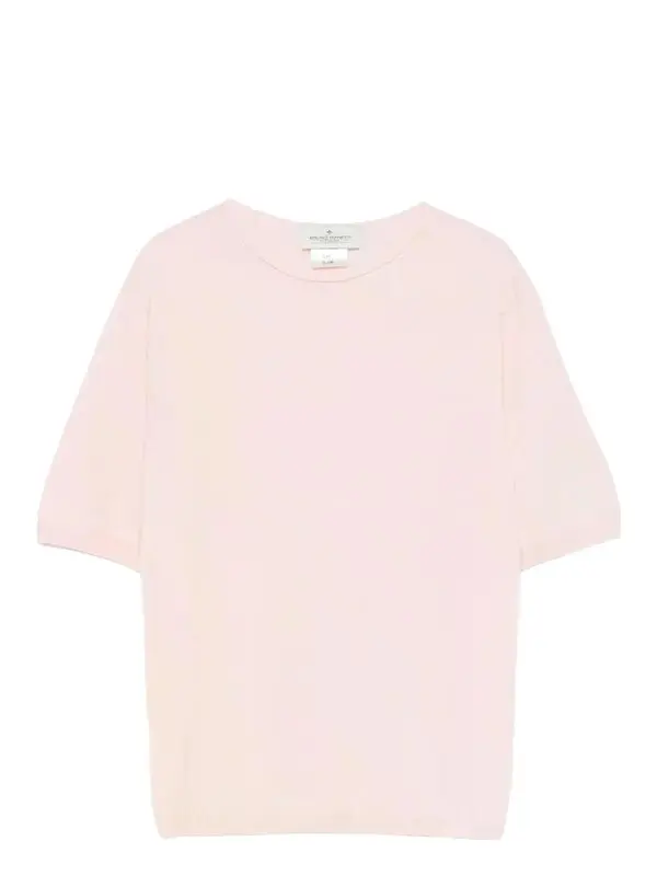 Bruno Manetti Cashmere T-shirt - Pink