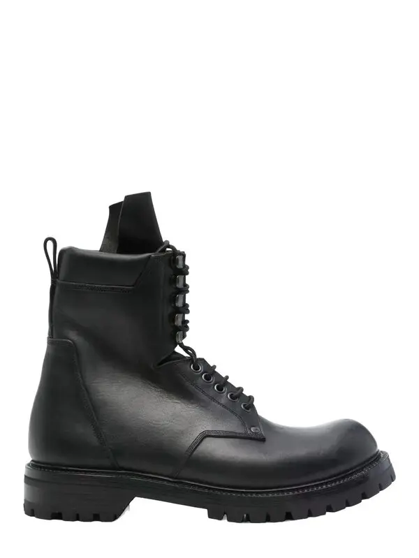 Rick Owens Army Combat Boots - Black