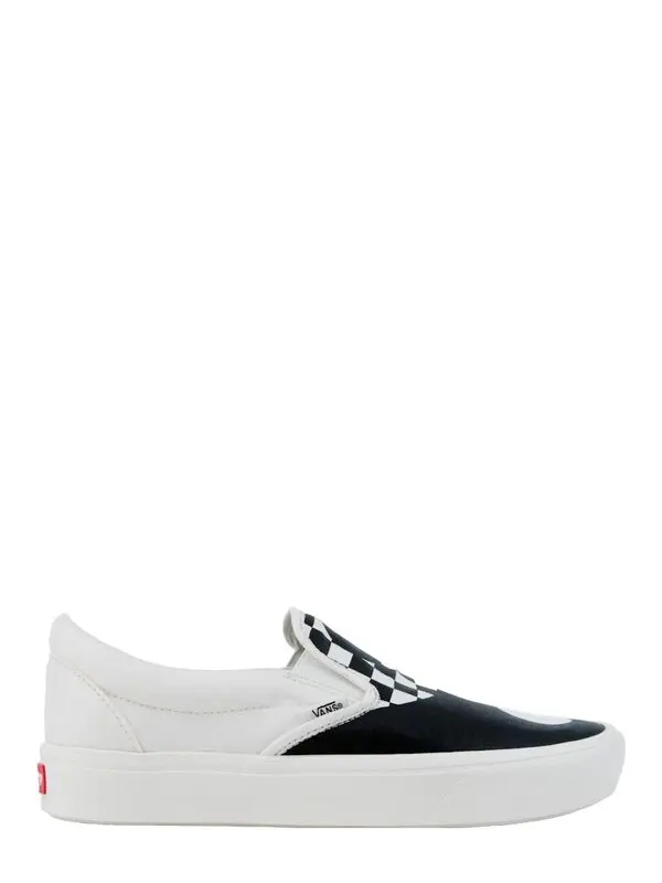 VANS Slip-on Comfycush Yin Yang Checkerboard - Black/marshmallow