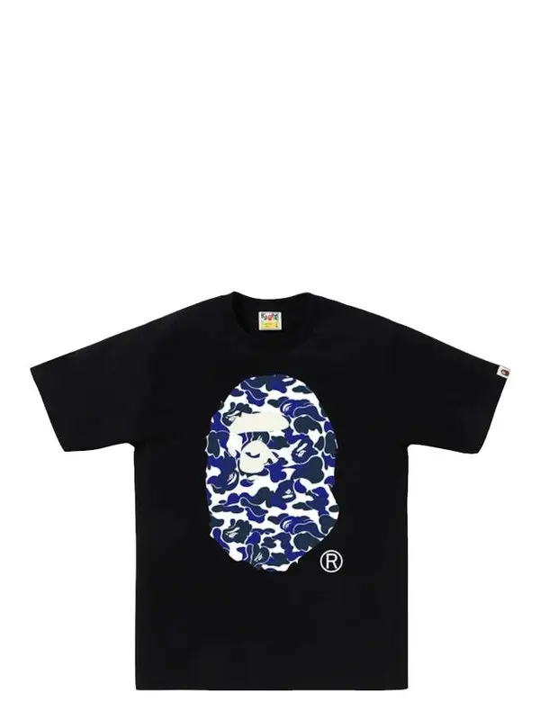 A BATHING APE Big Ape Head C Tee Shirt - Black