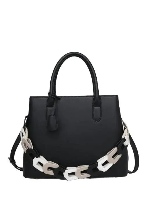 MODA LUXE Regalina Satchel - Black