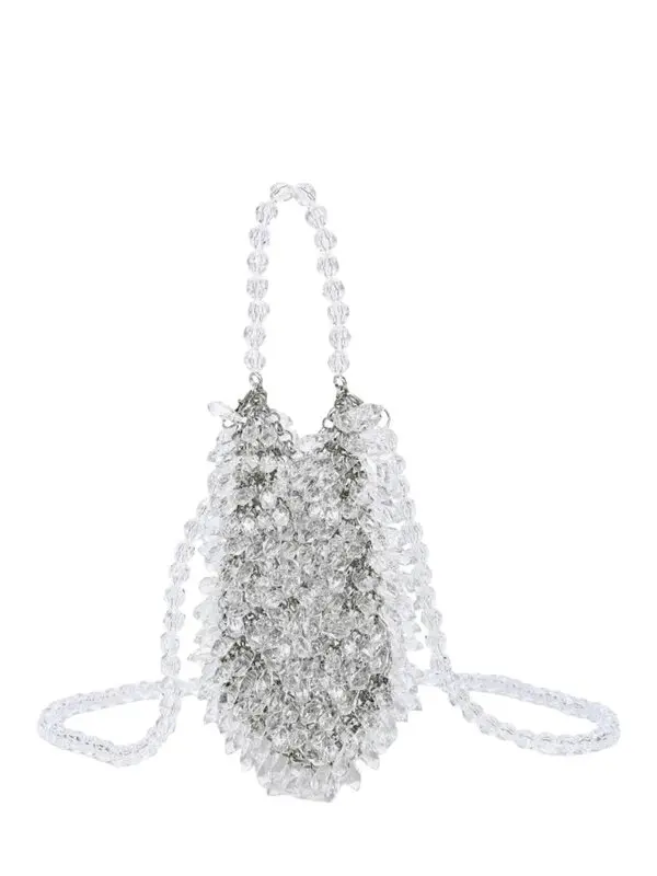 MODA LUXE Mariah Rhinestone Evening Bag - Silver