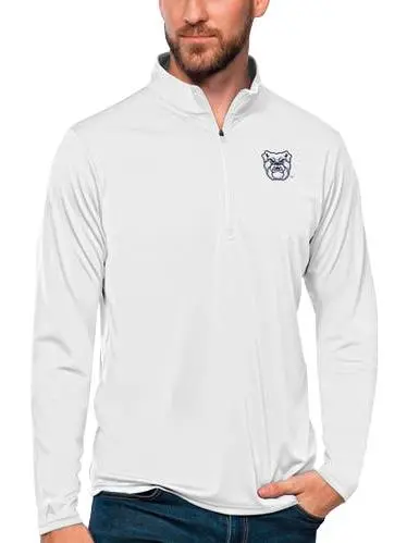 ANTIGUA Quarter-zip Top - White