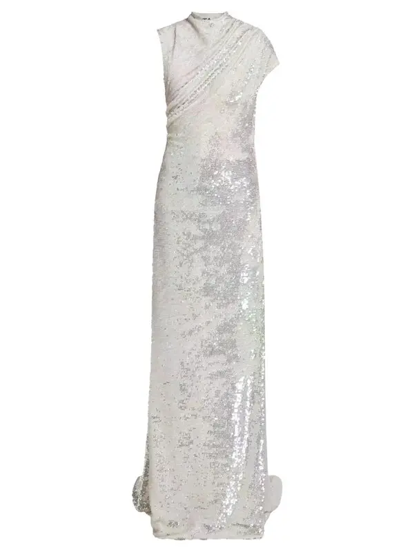 ILTA Cut-out Back Dress - Silver