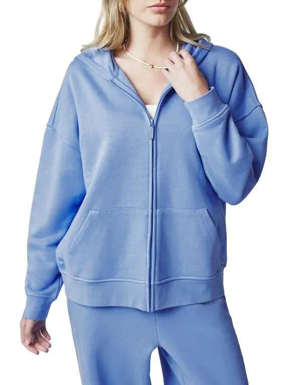 FLORENCE BY MILLS Oversized Zip-up Hoodie - Provence