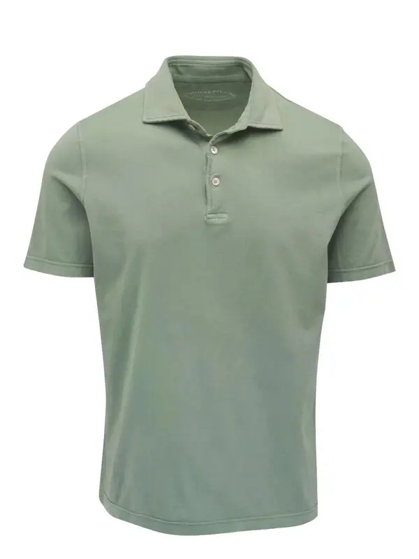Fedeli Jersey Polo Shirt - Green