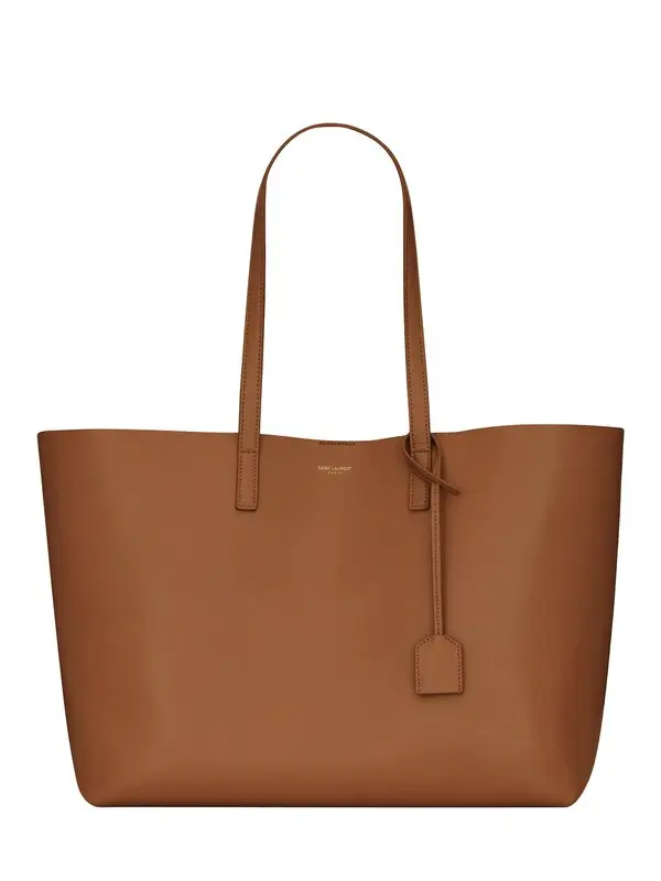 Saint Laurent East/west Shopper Tote Bag - Red