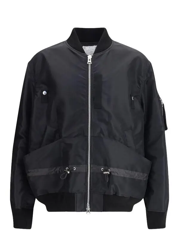 Sacai Oversized Jacket - Black