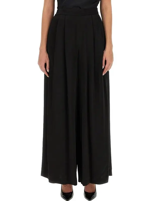Fabiana Filippi Wide Leg Trousers - Black
