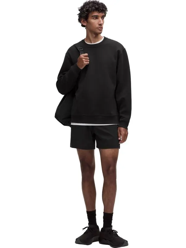 Lululemon Abc Wovenair Pull-on Short 5 - Black