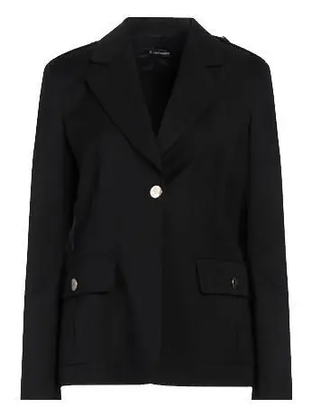CRISTINAEFFE Single-breasted Twill Blazer - Black