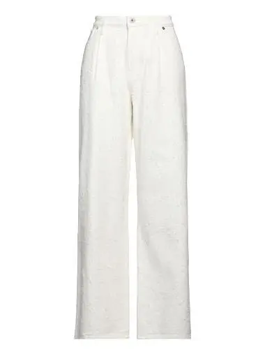 HALFBOY Wide-leg Jeans - White