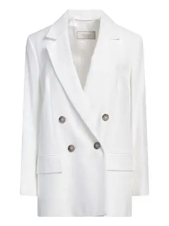 Peserico Double-breasted Blazer - White