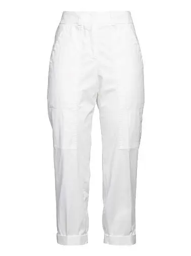 Peserico Tapered Twill Pants - White
