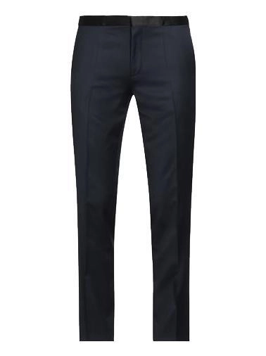 Hugo Tailored Virgin Wool Pants - Midnight Blue