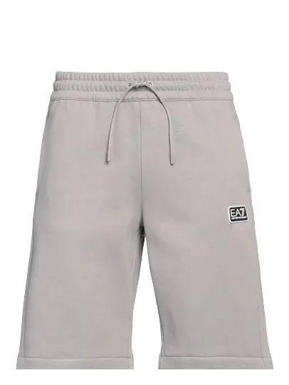 EA7 Athletic French Terry Shorts - Grey