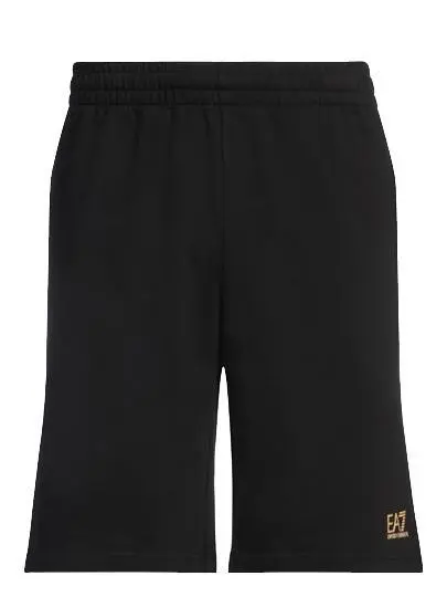 EA7 Athletic French Terry Shorts - Black