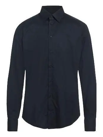 Emporio Armani Shirt Size Cotton, Elastane - Blue