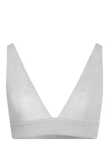 Peserico Knitted Crop Top - Grey