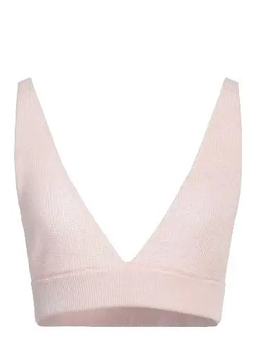 Peserico Knitted Crop Top - Pink