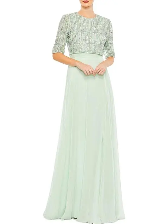 Mac Duggal Gown - Sage