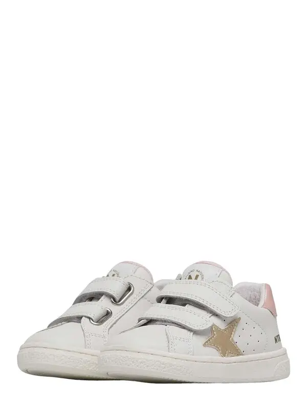 NATURINO Pinn Sneaker - White-platinum-silver