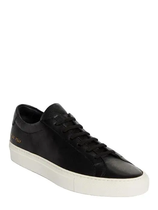 COMMON PROJECTS Achilles Leather Sneakers - Black