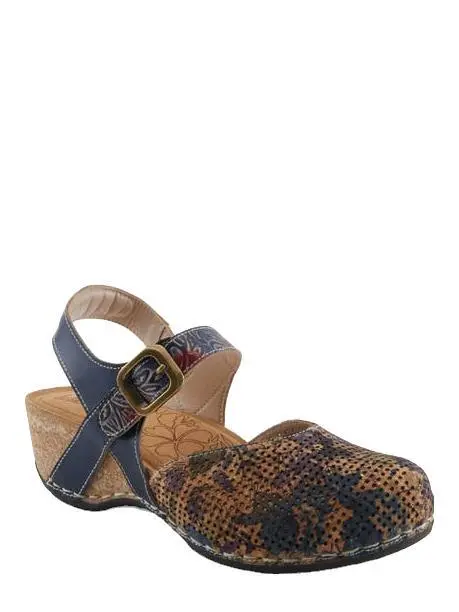 SPRING STEP SHOES Koraline Clog - Navy Multi