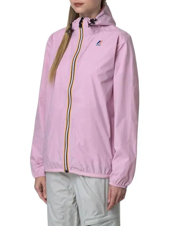 K-WAY Le Vrai 4.0 Claude Water Repellent Jacket - Pink Lavender