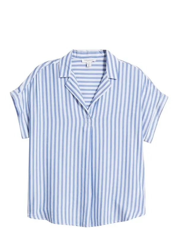 BEACHLUNCHLOUNGE Deni Stripe Shirt - Santa Cruz