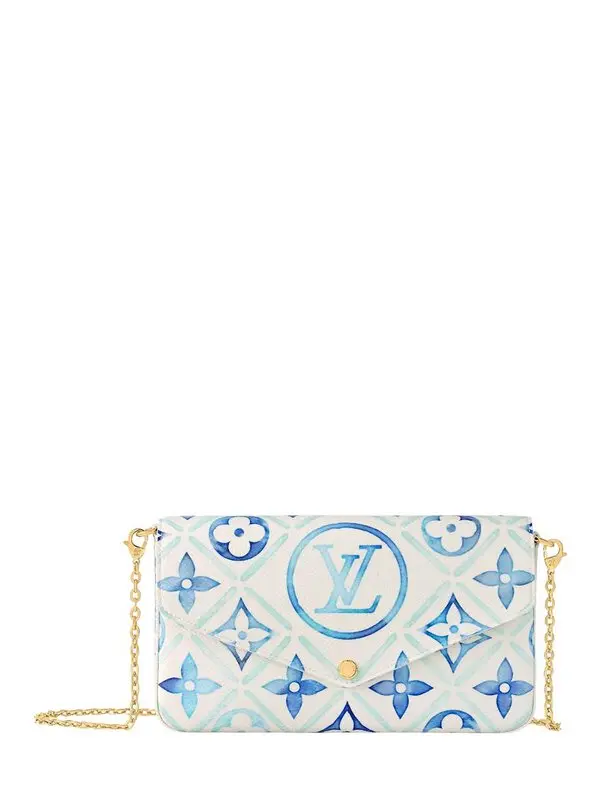 LOUIS VUITTON Felicie Pochette - Lagoon Blue