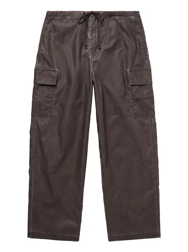 Our Legacy Way Straight-leg Cargo Trousers - Brown