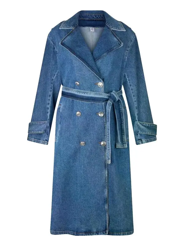 Liu Jo Trench Coat - Blue