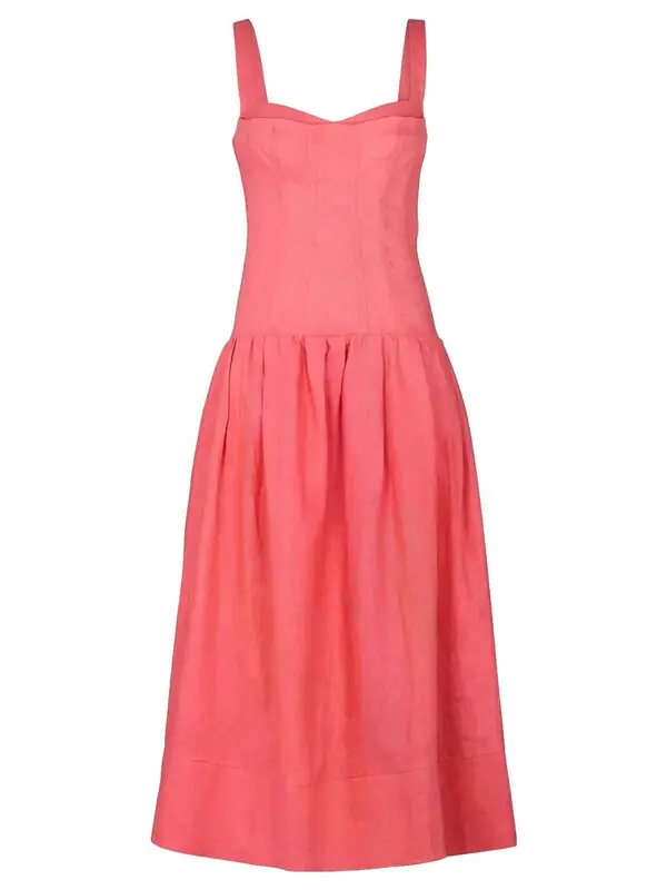 NICHOLAS Makenna Midi Dress - Pink