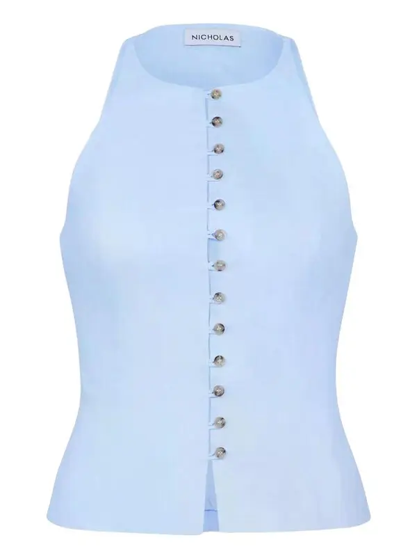 NICHOLAS Sancia Top - Blue