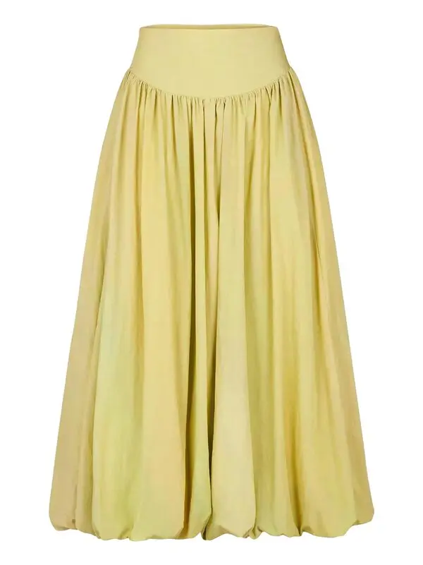 NICHOLAS Zaira Midi Skirt - Green