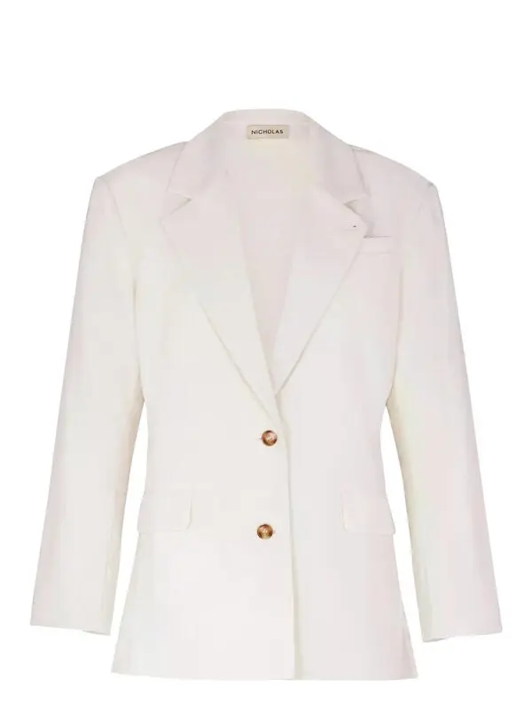 NICHOLAS Nadia Blazer - White