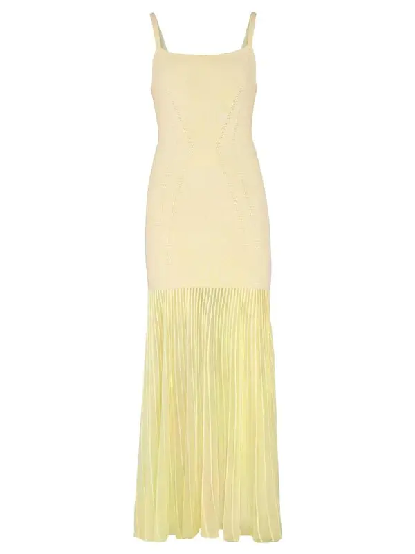 NICHOLAS Lyra Midi Dress - Yellow