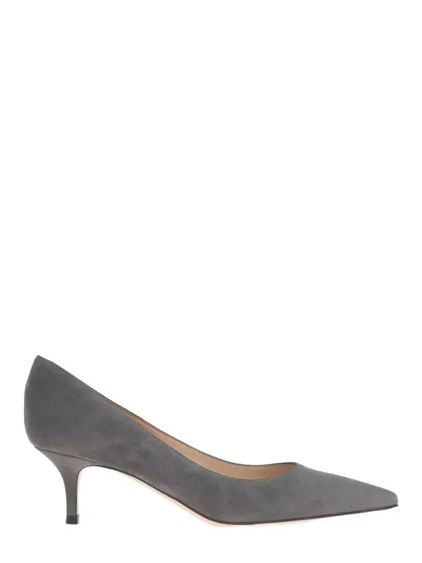 GIANVITO ROSSI 55mm Leather Pumps - Grey
