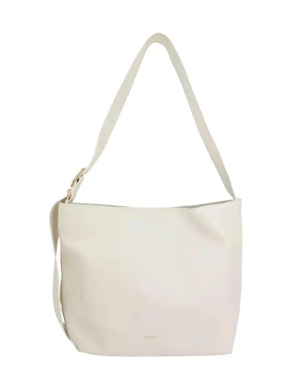 JIL SANDER Folded Tote Bag - White