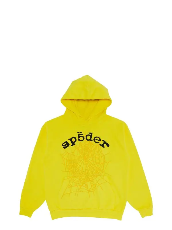 SP5DER Legacy Hoodie - Yellow