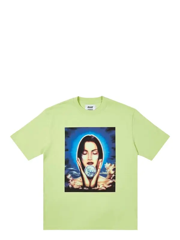 PALACE Pez Angel Of T-shirt 'fluro - Yellow