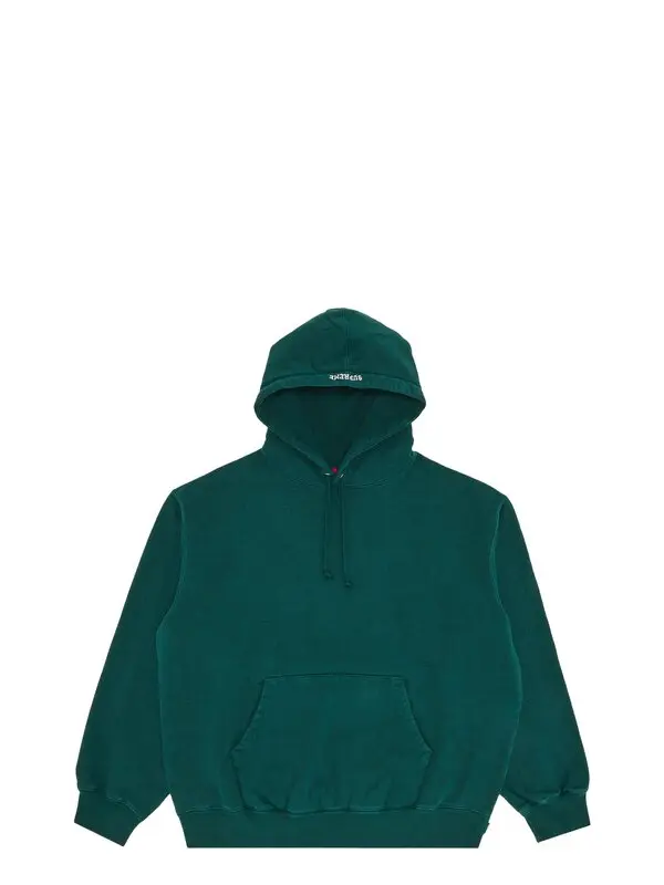 Supreme Paint Hooded Sweatshirt - Green