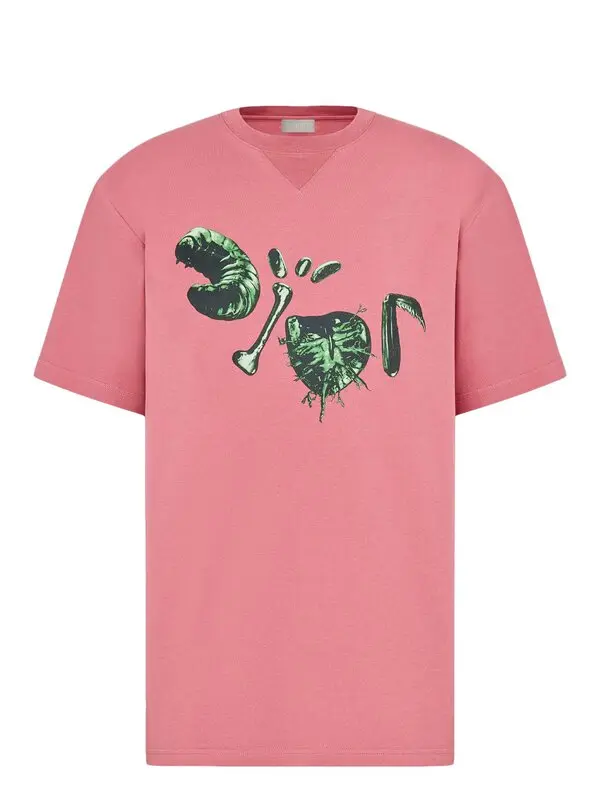Dior X Cactus Jack Oversized T-shirt - Pink