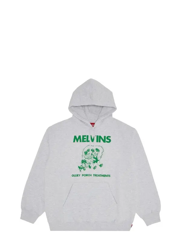Supreme X Melvins Hooded Sweatshirt - Grey