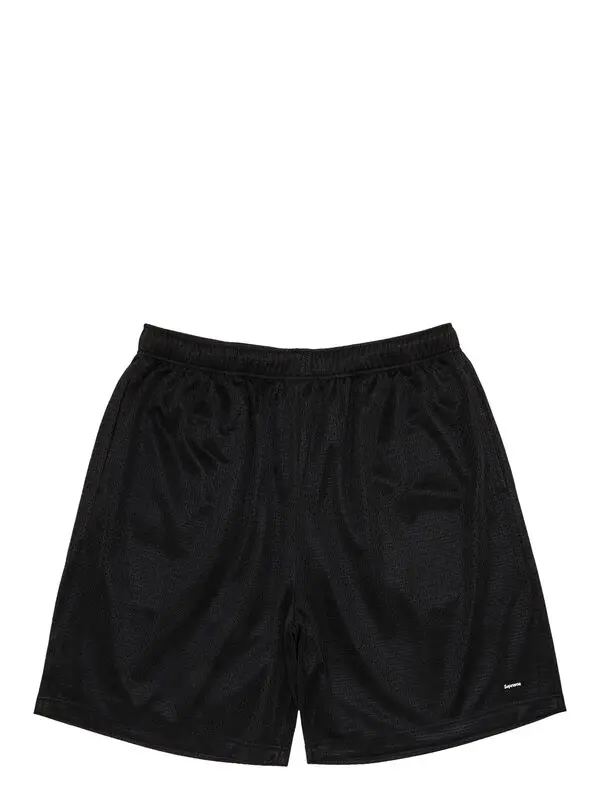 Supreme Small Box Baggy Mesh Short - Black