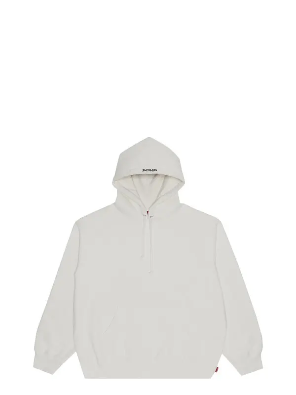 Supreme Paint Hooded Sweatshirt - White